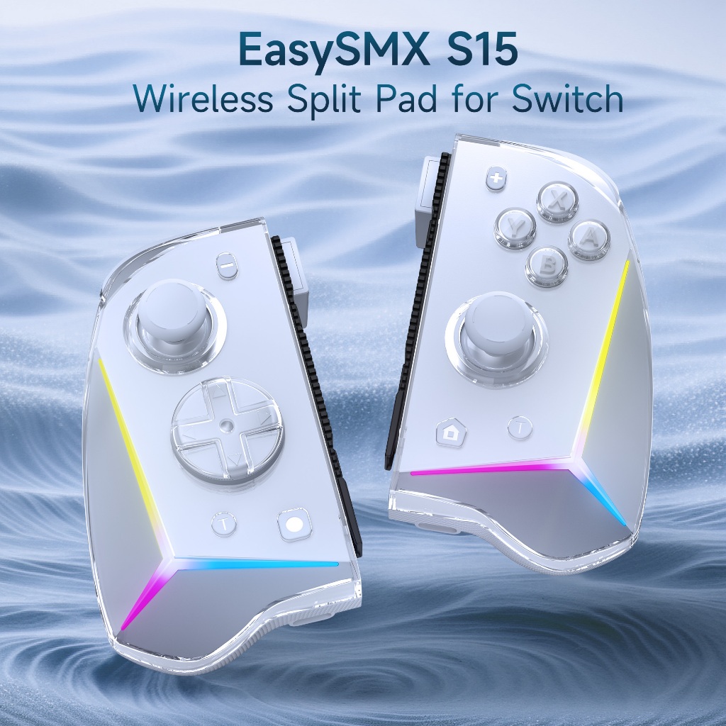 EasySMX S15 Split Pad for Switch Wireless Controller Compatible with ...