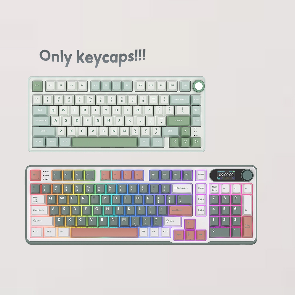 Royal Kludge RKR75 RKS98 Keycaps 98 Key 81 Key Mechanical keyboard ...