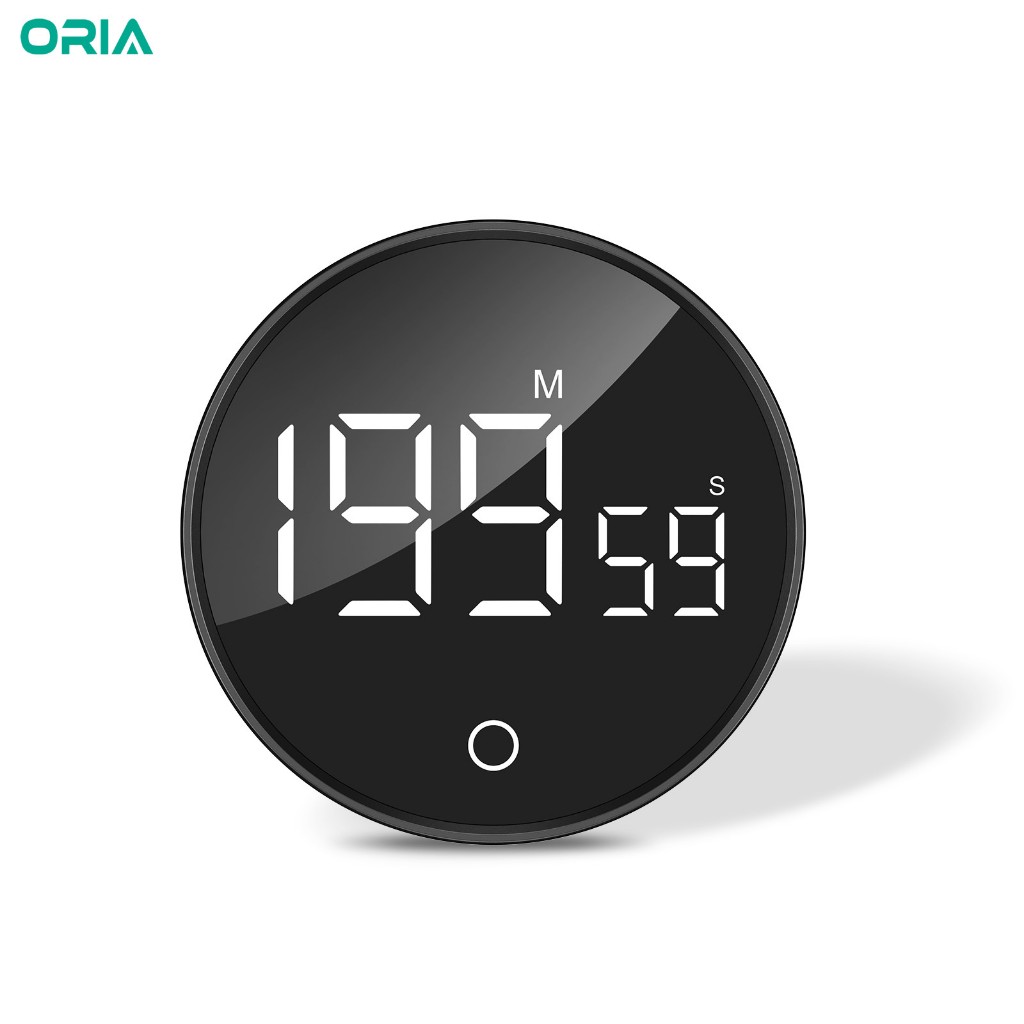 ORIA Digital Kitchen Timers Battery Powered Countdown Cooking Timer ...