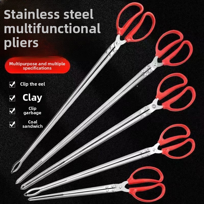 Super Thick Eel Clip Loach Crab Claw Stainless Steel Sea Claw | Shopee ...