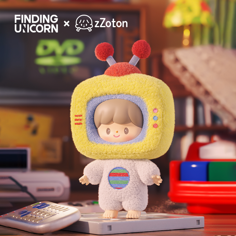 FINDING UNICORN zZoton Happy Childhood Series PVC Plush Blind Box ...