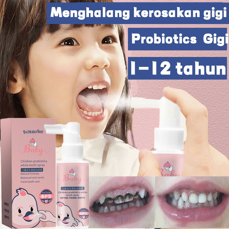 Baby Oral Anti Cavity Spray Oral Cleaning Probiotic Toothache ubat gigi ...