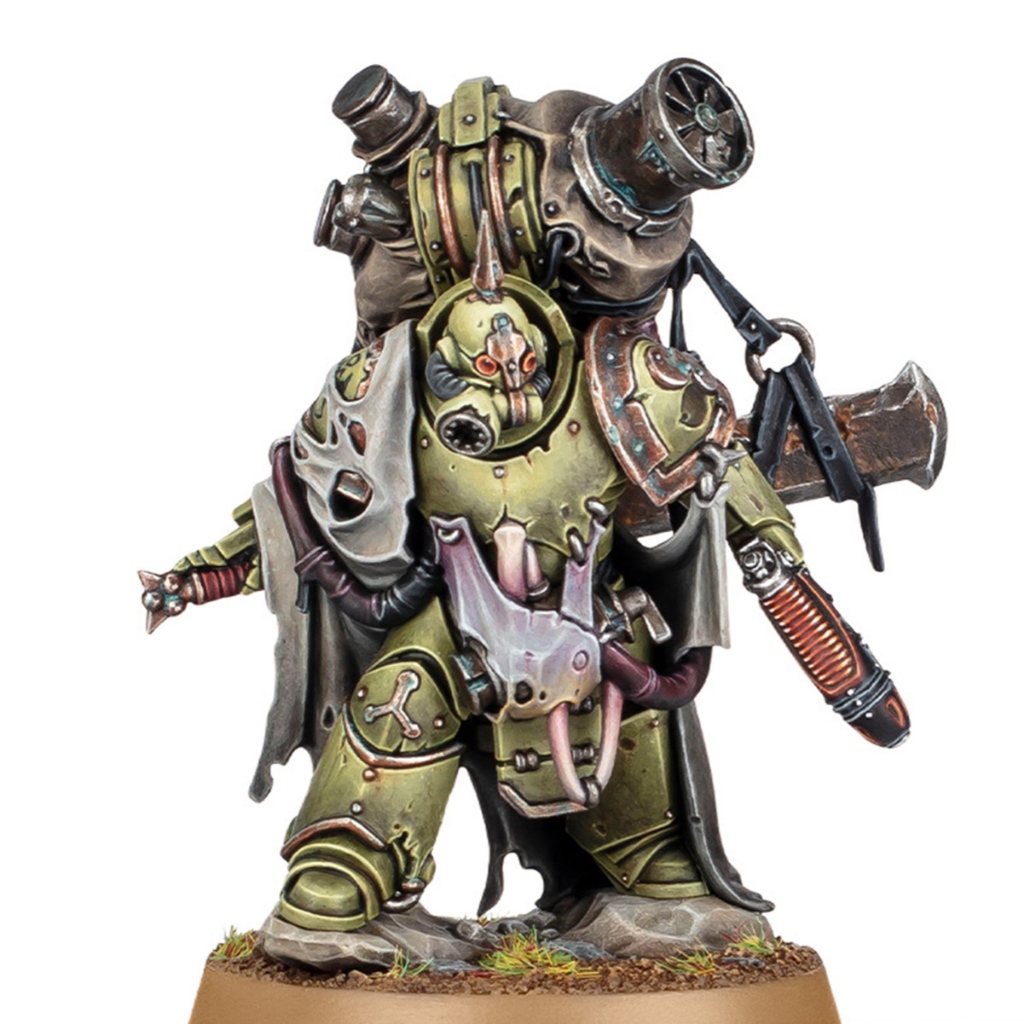 Death Guard The Lord of Poxes, Resin Recast Model (unassembled ...