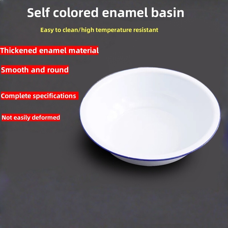 Laboratory enamel basin, white thick old-fashioned washbasin, white ...