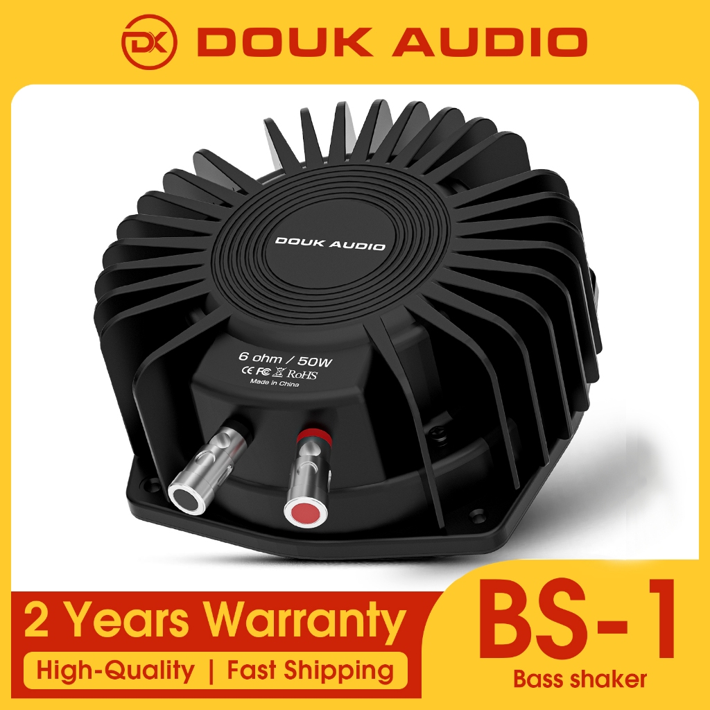 【Upgrade】Douk Audio BS-1 High Power Tactile Bass Shaker 50Watt ...