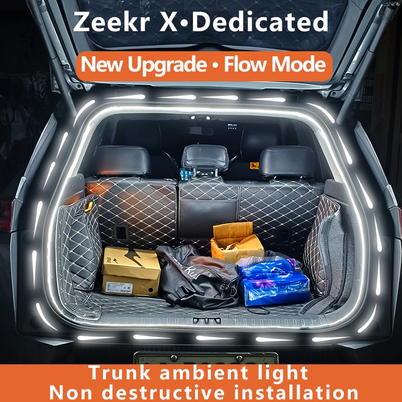 Zeekr X Trunk Light Running Water Welcome Light Tail Compartment ...