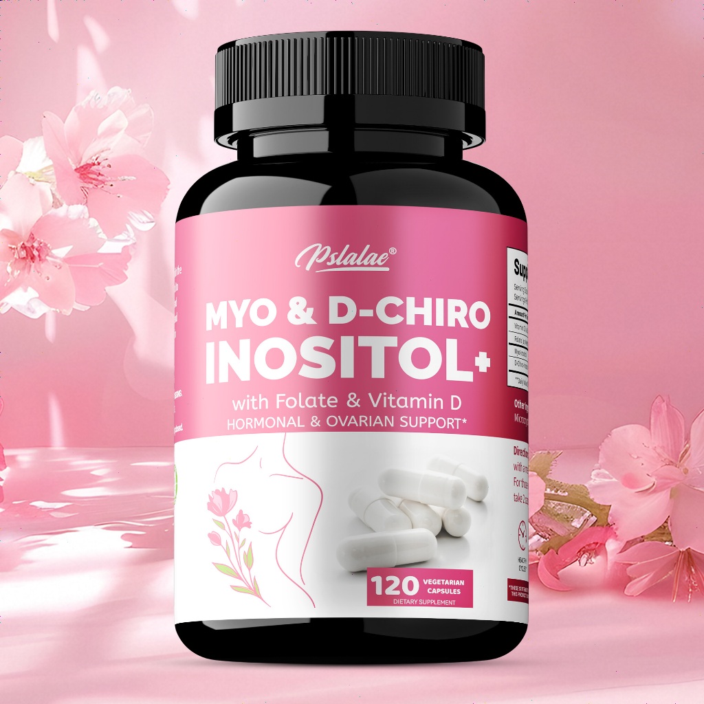 Premium Inositol Capsules - Inositol Plus Folic Acid & Vitamin D ...