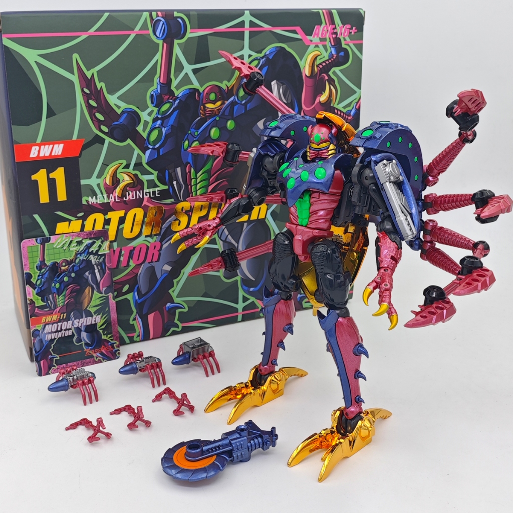 TransArt BWM-11 BWM11 TA Metal Spider Beast Wars BW Super Warrior ...
