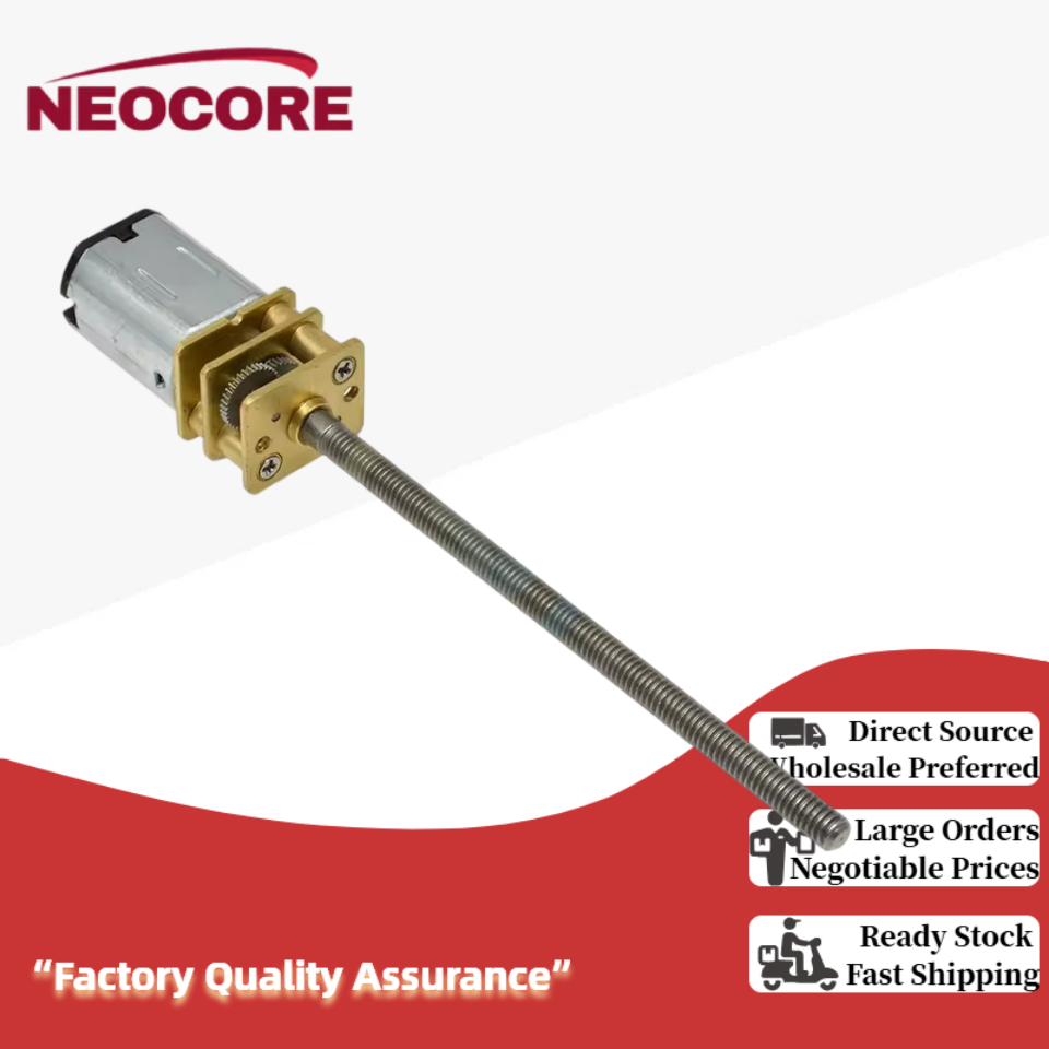 DC 3V/6V/12V N20 Mini Micro Metal Gear Motor DC Motors Shaft M3 x 55mm ...