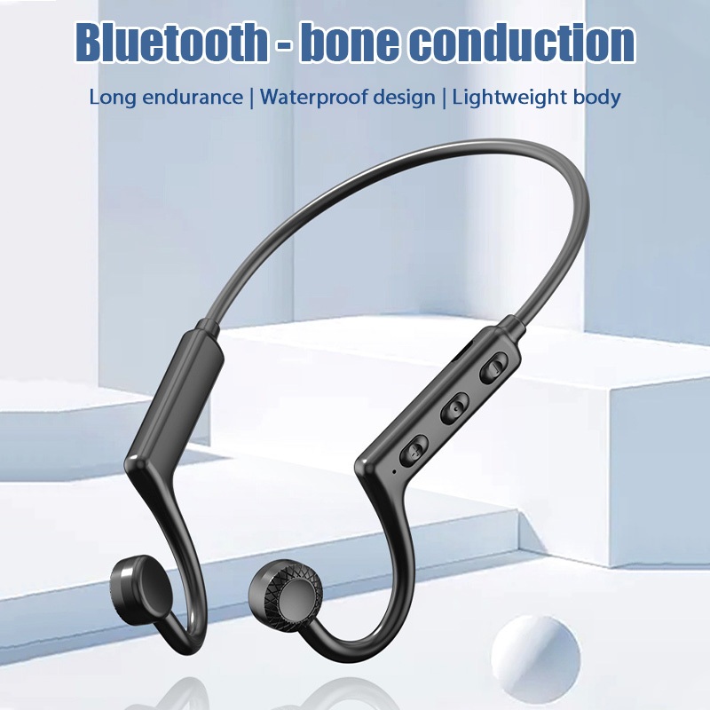 Bone Conduction 5.3 Bluetooth Headset Esports Games Wireless Earphones ...
