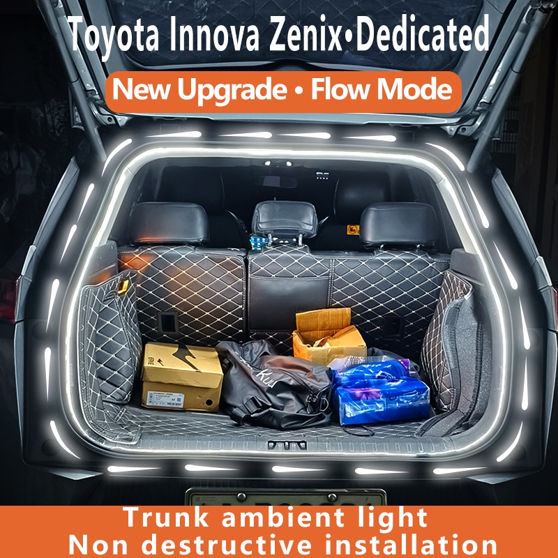 Toyota Innova Zenix Trunk Light Running Water Welcome Light Tail ...