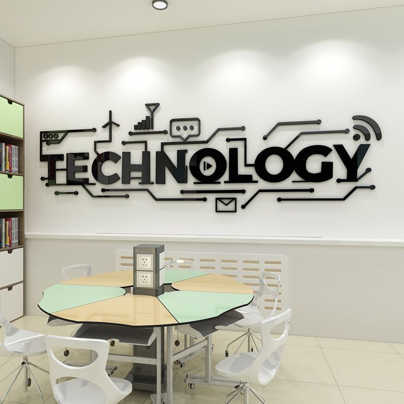 Science Lab Physical Chemistry Classroom Decoration Wall Stickers ...