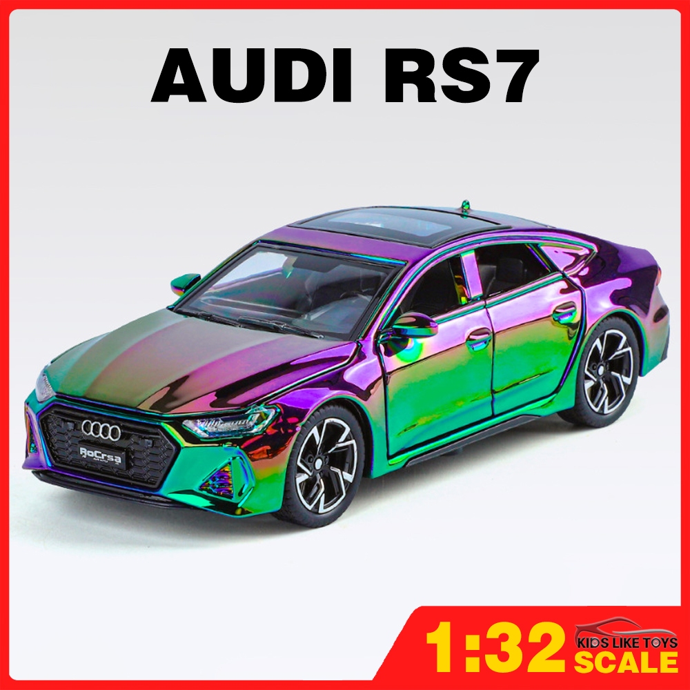 KLT 1:32 Audi RS7 Diecast Model Car Alloy Cars Toys Toys Cars ...