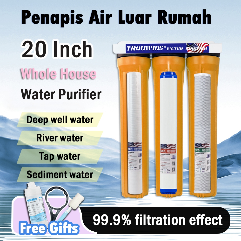 Intact Water Filter Outdoor Water Purifier With Activated Carbon Filter ...