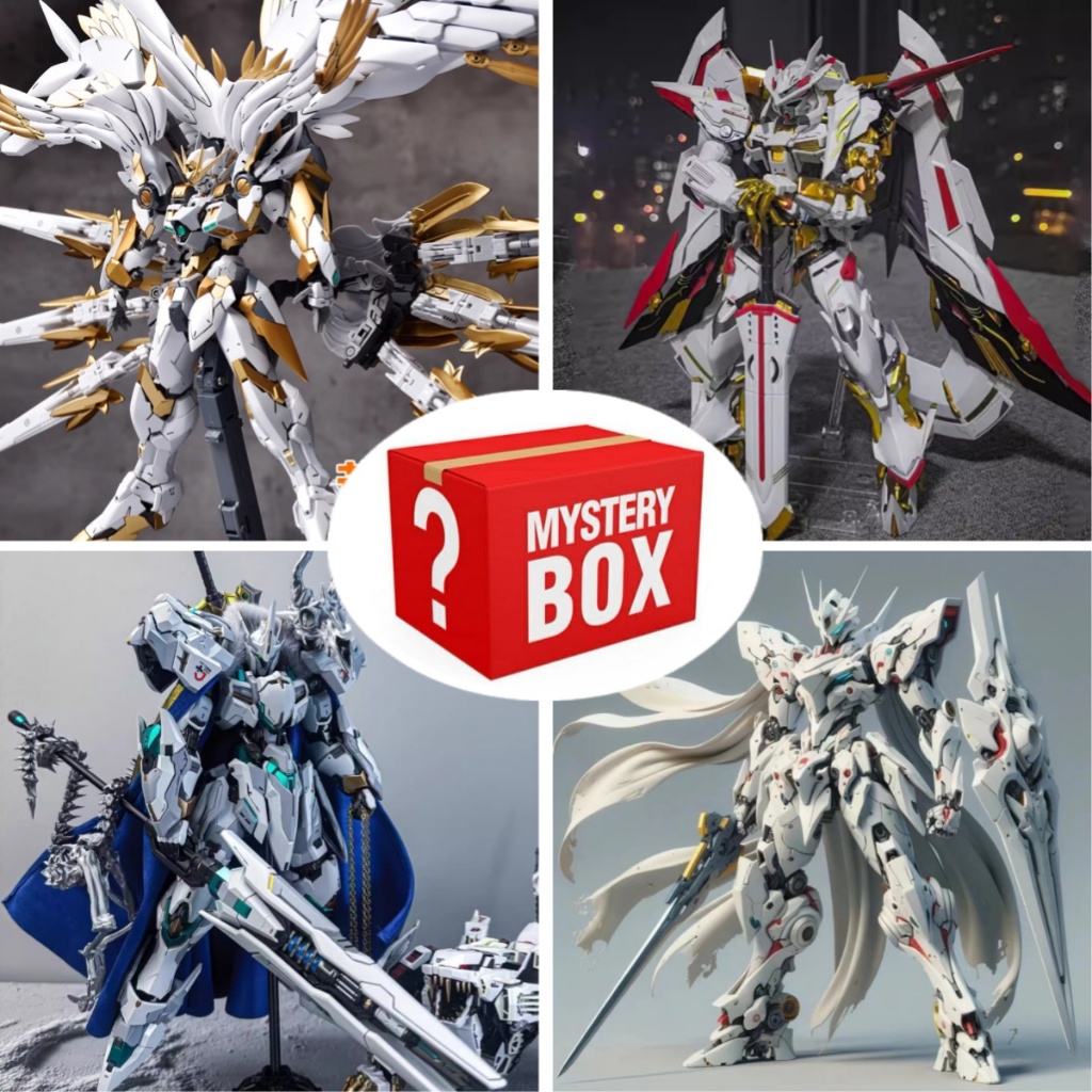 Mystery Box Blind Box Robot Tempur Figure Assembled Model HG MG RG QG Z ...