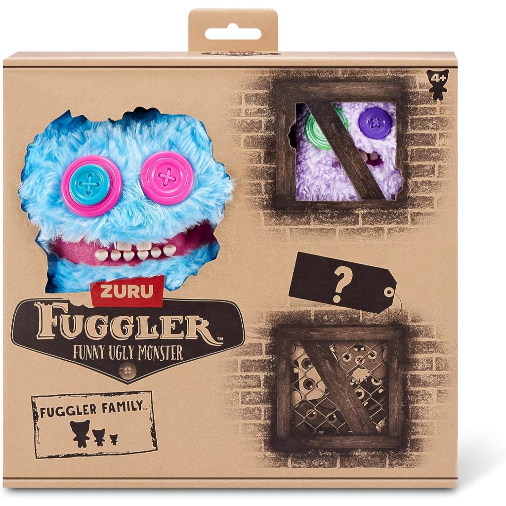 Fugglers Family by ZURU Funny Ugly Monster, Plush, Collectible, Toy ...