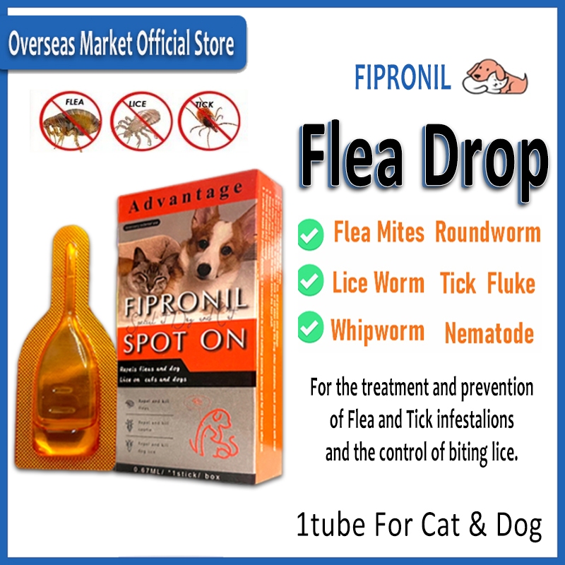 Flea and Tick Medicine for Cat Ubat Kutu Kucing Cat Flea Ubat Kutu ...