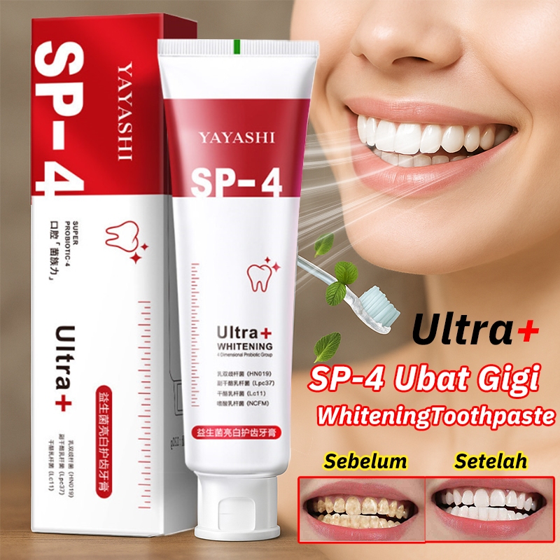 SP-4 Probiotic Toothpaste Whitening Teeth Ubat Gigi Pemutih Remove Bad ...