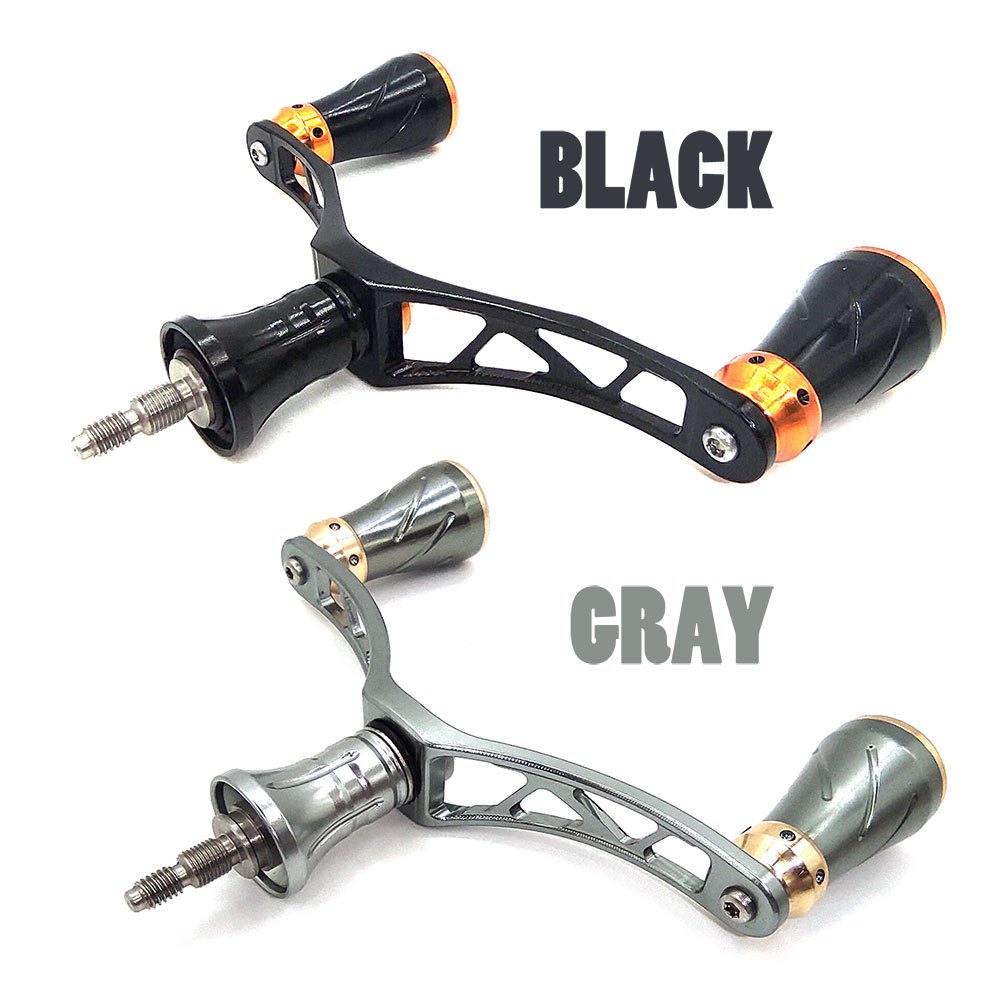 Full Metal Dual-grip Handle for SHIMANO and DAIWA Spinning Fishing Reel ...