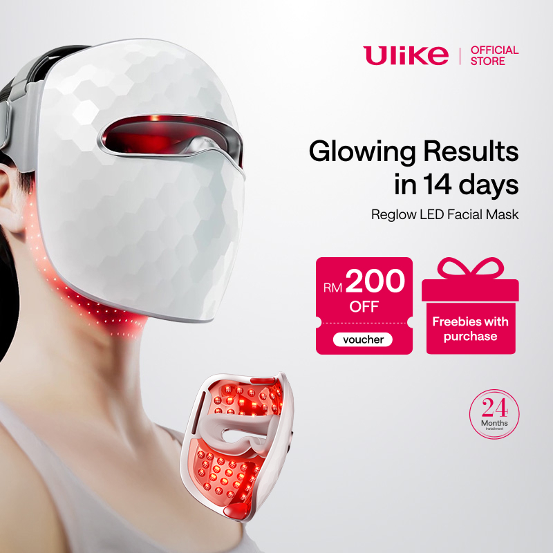 Ulike ReGlow LED Face Mask For Groupsale | Shopee Malaysia