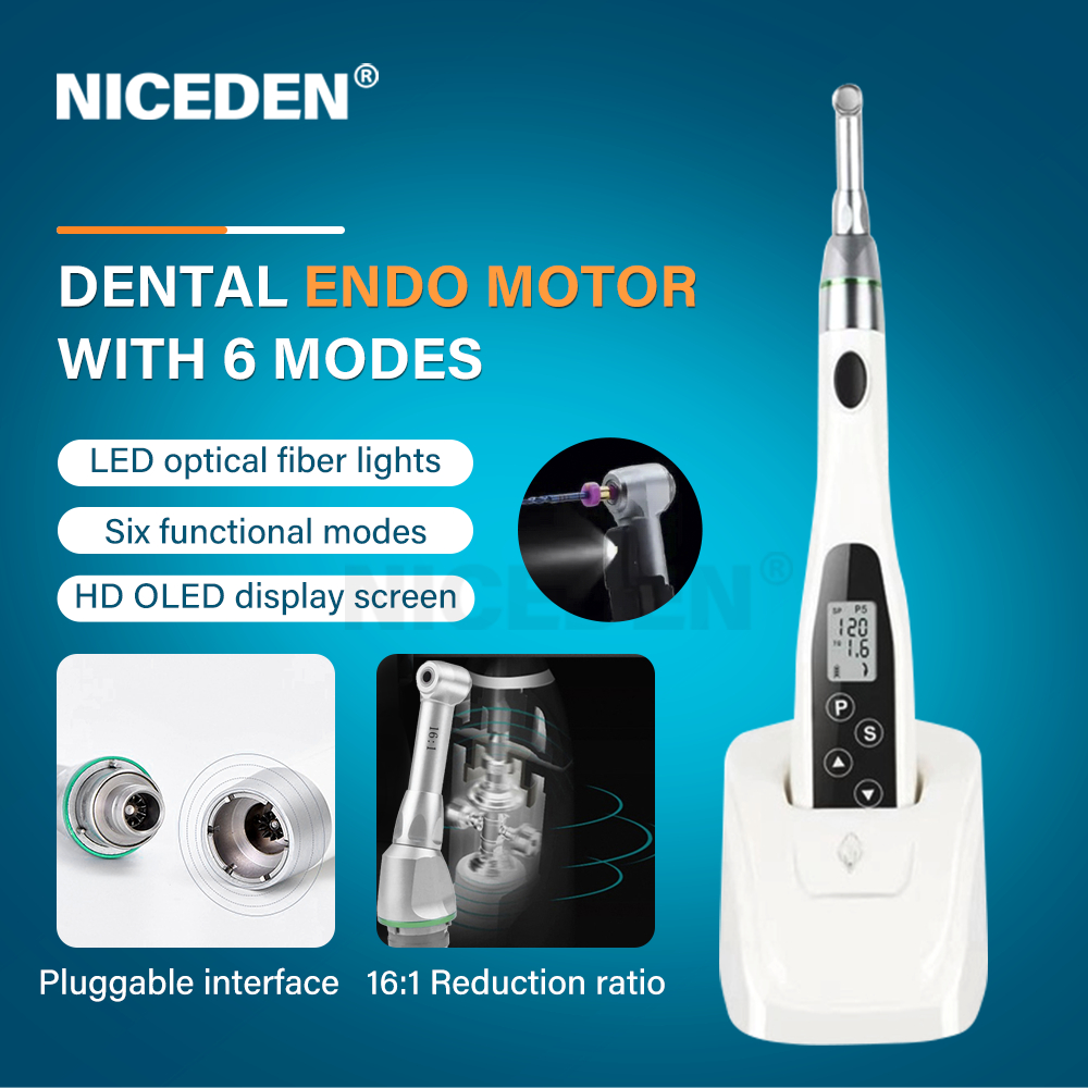NICEDEN/ dental lab equipment apex locator with endo motor root canal treatment surgical ...