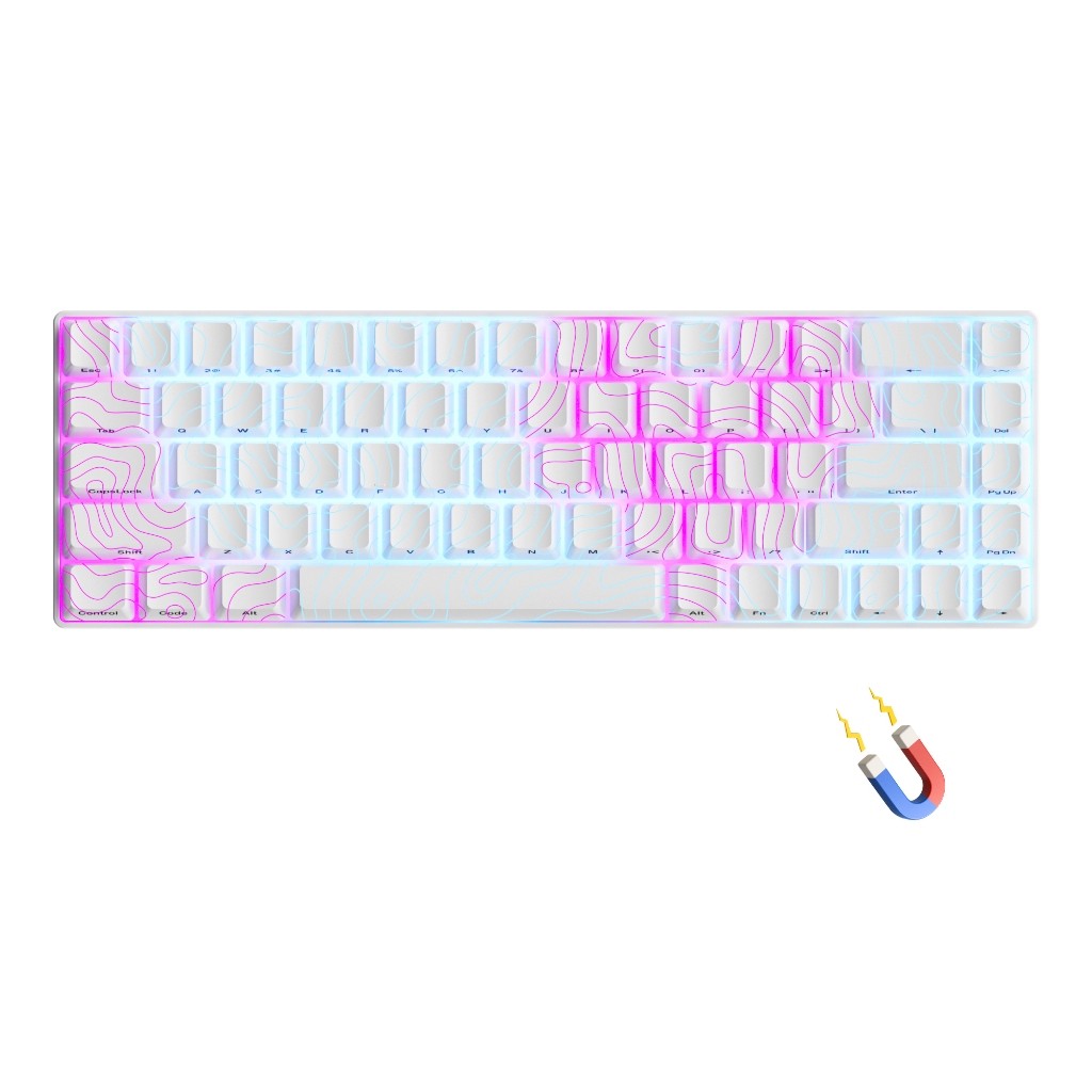 XVX HE68 Rapid Trigger Gaming Hall Effect Keyboard Gateron Magnetic ...