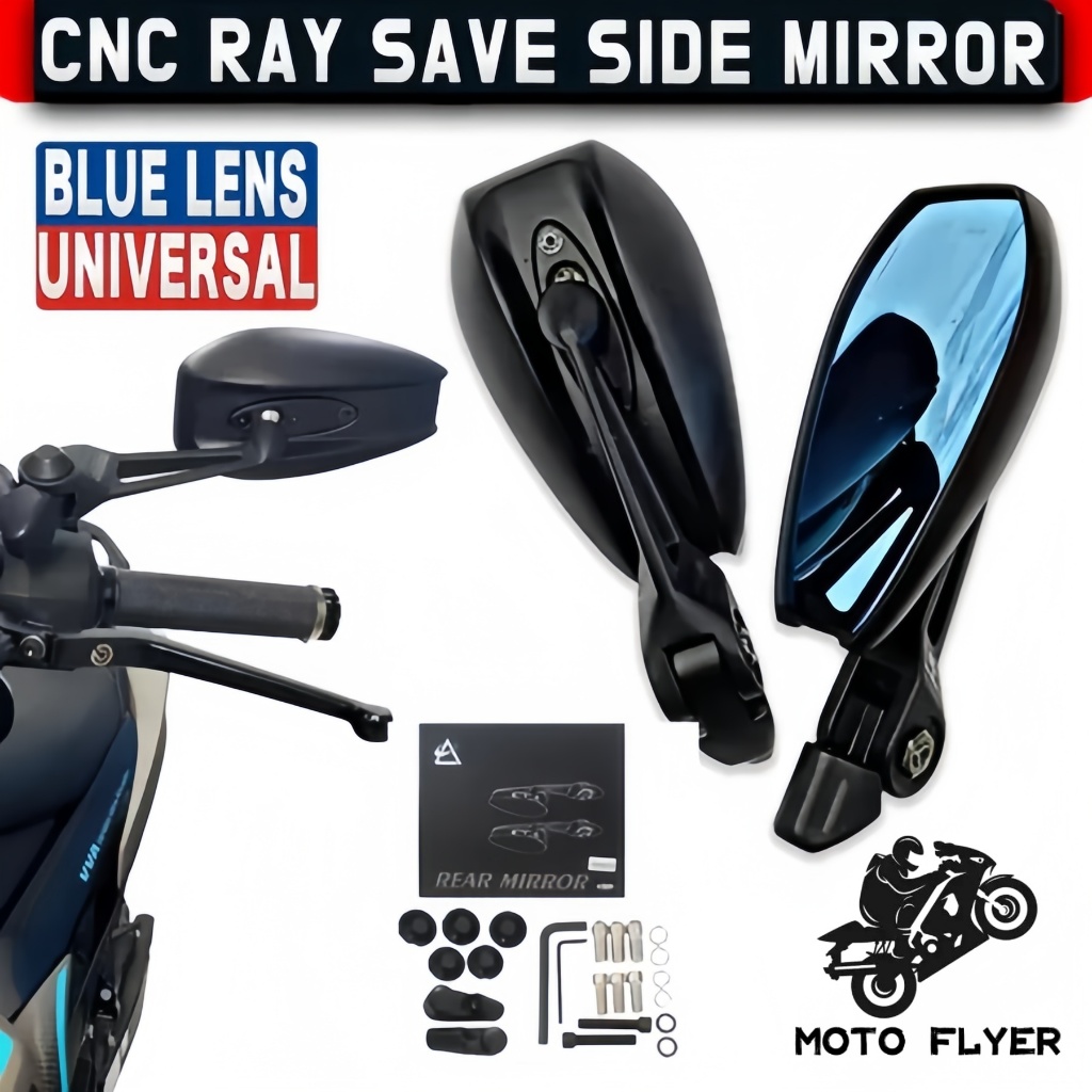 Universal Side Mirror Premium Grade CNC Aluminum Alloy XDV250,Xmax250 ...