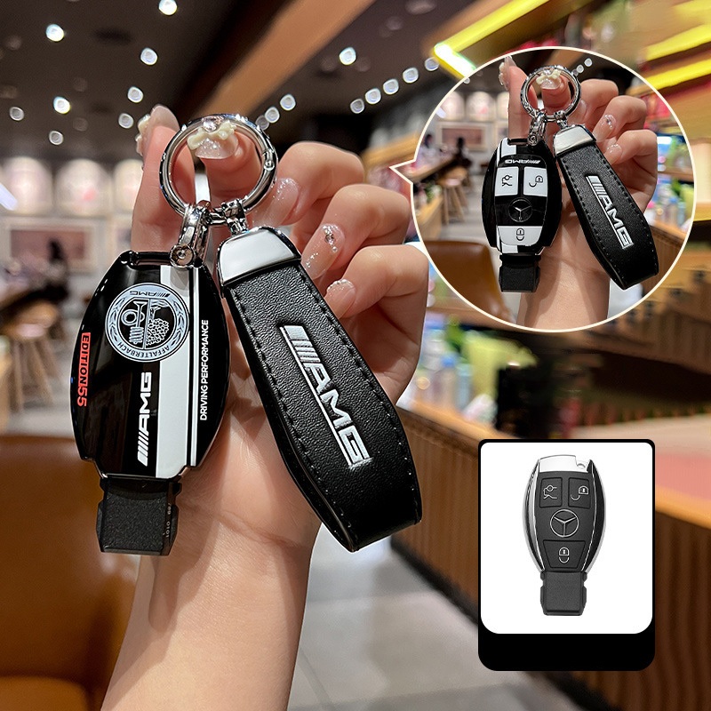 Mercedes Benz ABS Car Samrt Key Fob Case Cover For Mercedes Benz A B C ...
