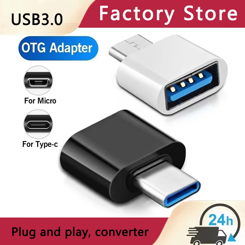 Micro USB3.0 OTG to USB Type-C OTG Adapter Flash Memory Driver Data ...