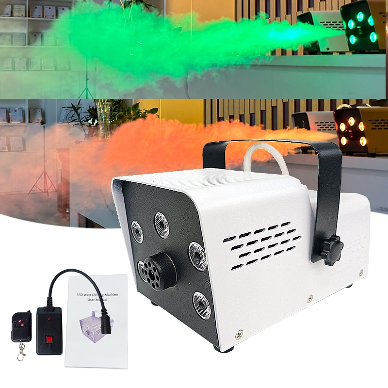 Malaysian warehouse 550W remote control LED mini fog machine stage ...