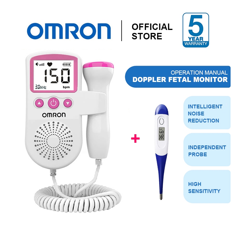 (Upgraded )0mron Fetal Doppler HeartDetector Monitor Pregnant Women ...