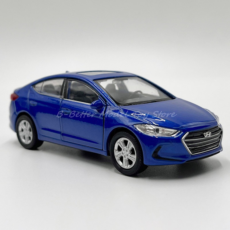 Welly 1:36 Diecast Metal Model Car Toy Hyundai Elantra Pull Back ...