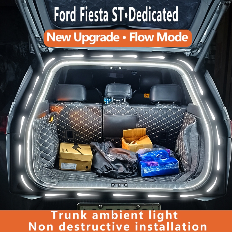 Ford Fiesta ST Trunk Light Running Water Welcome Light Tail Compartment ...