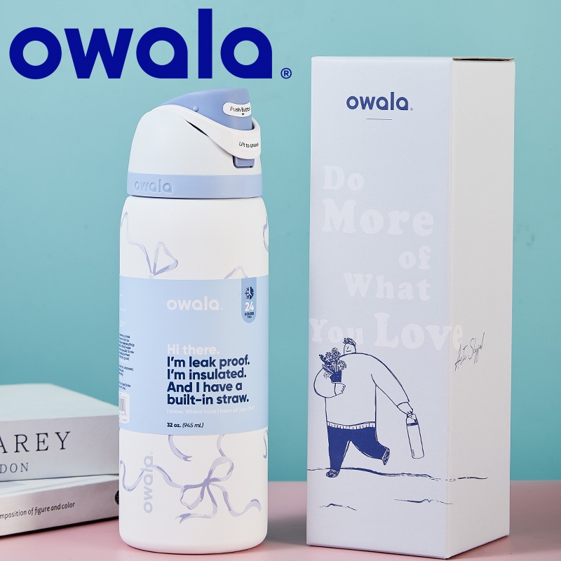 owala tumbler cup water bottle tumblr thumbler with straw flask thermos ...