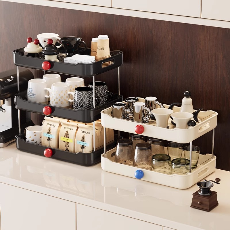 Cup Holder Cup Storage Rack Desktop Water Cup Coffee Tea Cup Storage ...