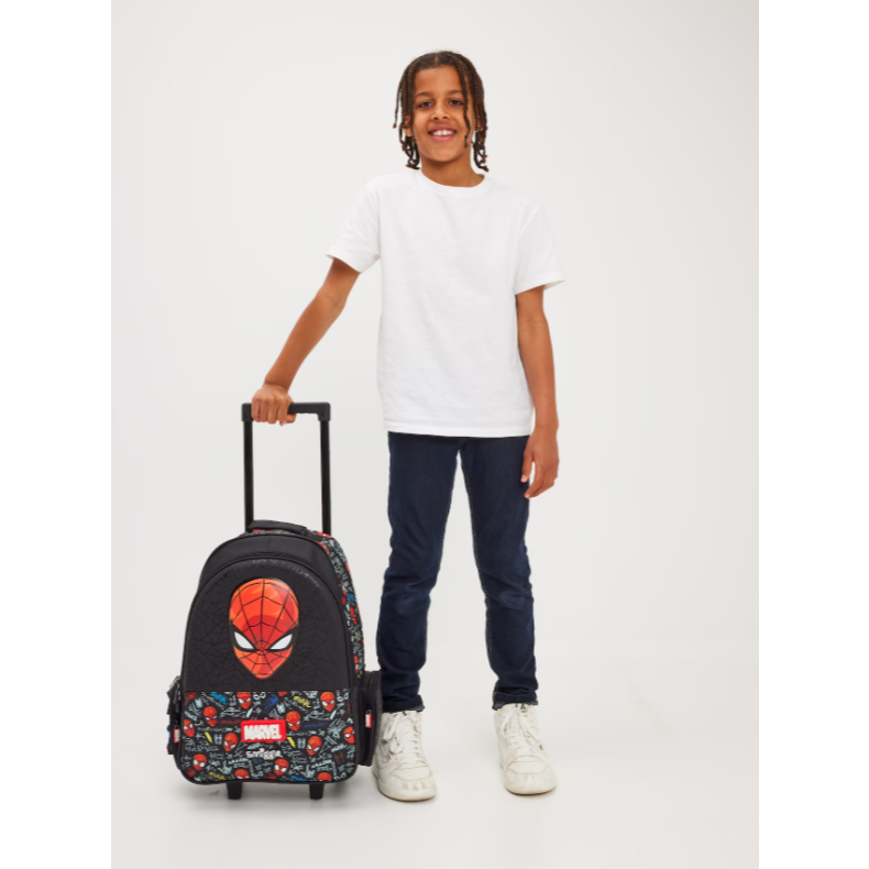 Australia Smiggle Spider-Man Backpack Trolley With Light Up Wheels 7-14 ...