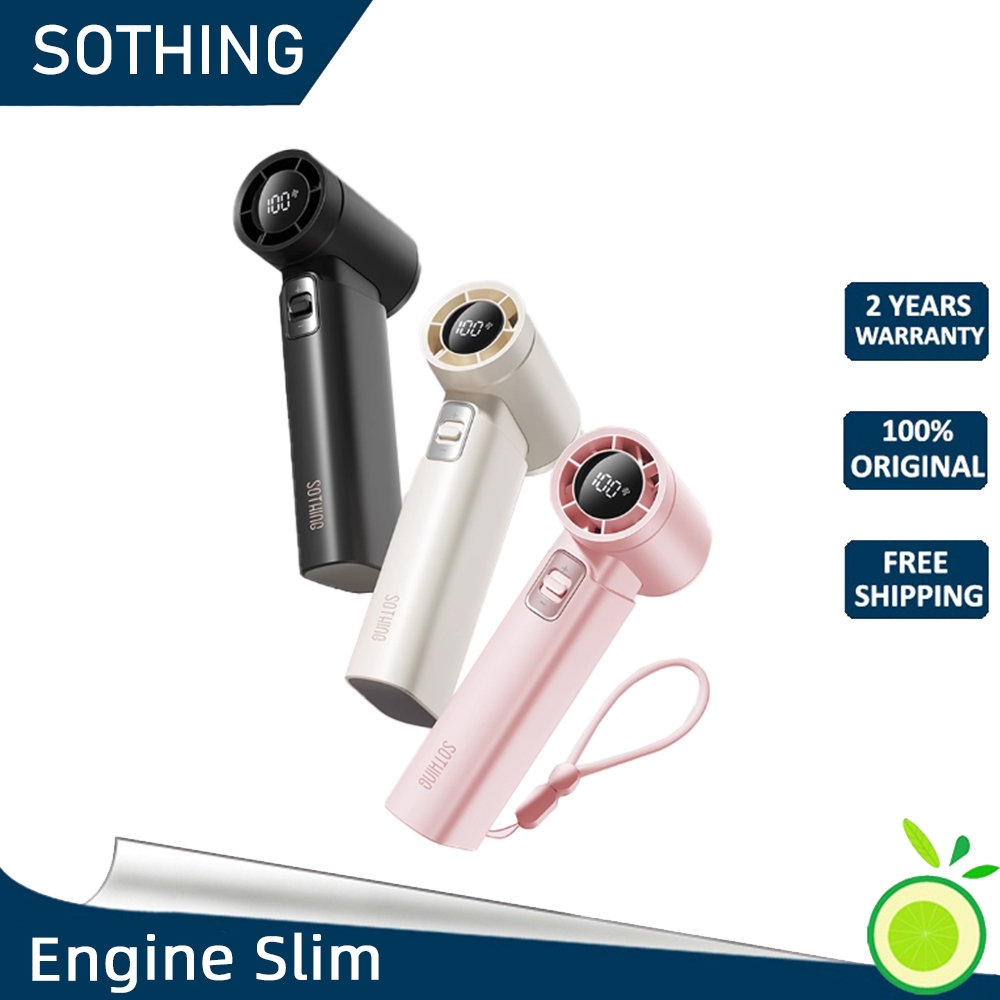 SOTHONG Engine Slim Mini Ultra High Speed Outdoor Handheld Small Fan ...