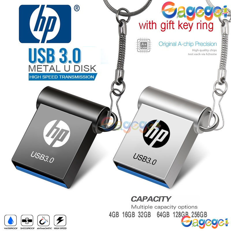 HP Mini Flash Drive 64GB/128GB/256GB/512GB/1TB/2TB USB3.0 Thumb Drive ...