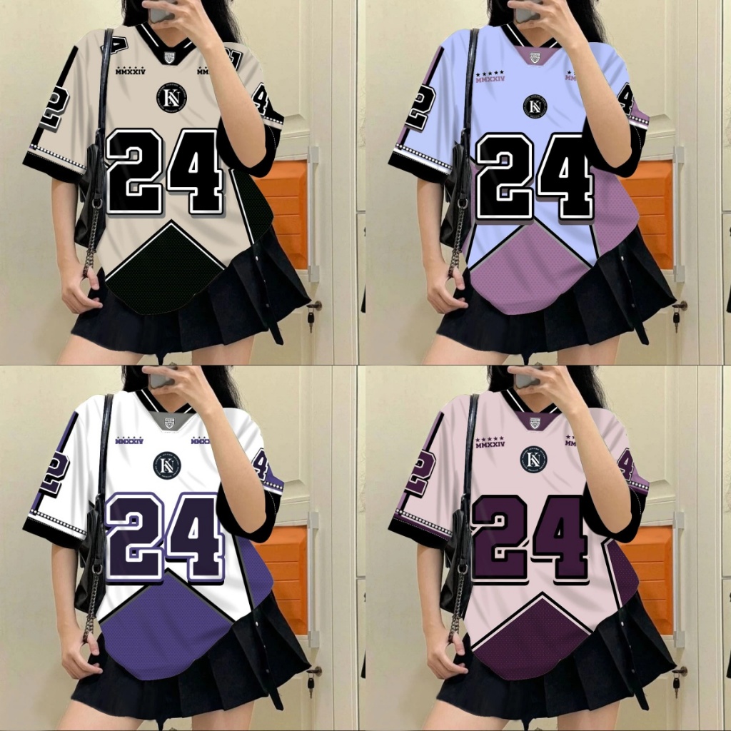 Free Custom Name & Number】2025 NFL Edition Jersey NO.24 Baju Tshirt ...