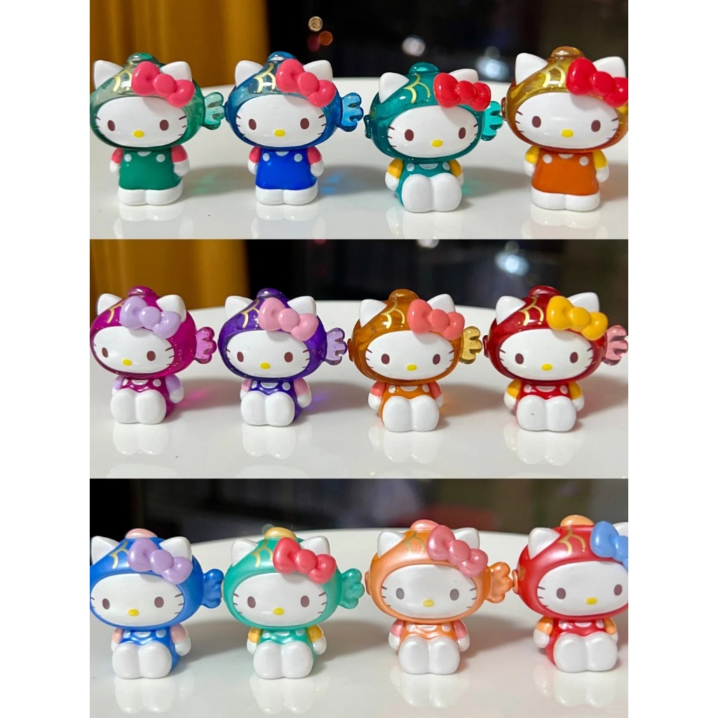 Sanrio HelloKitty Encountering Koi Fish Series Mini Figures【18 pcs ...