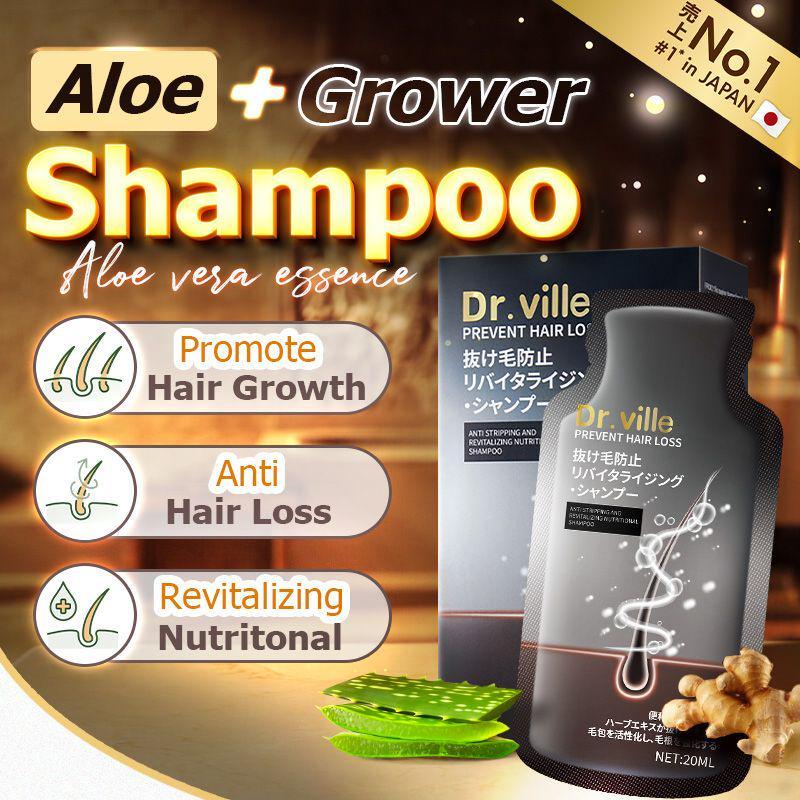 Dr. ville Anti-Hair Loss Shampoo Travel Pack 20ML*10Bag /Boxes Hair ...