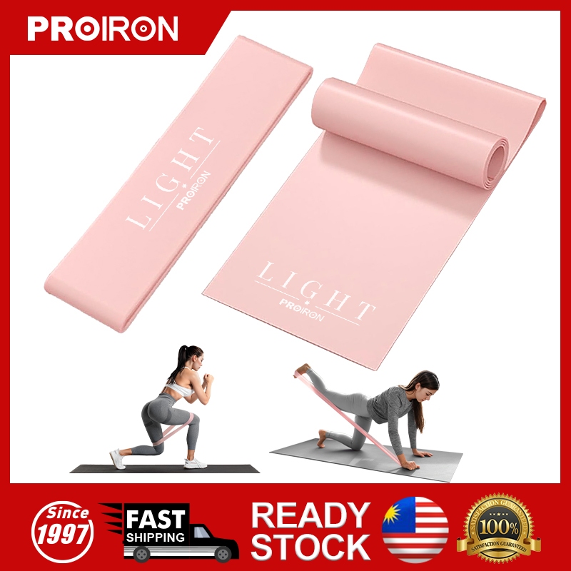 PROIRON 2 in 1 Resistance Bands Set - Includes Resistance Loop Bands, Flexband ,Physical Therapy ...