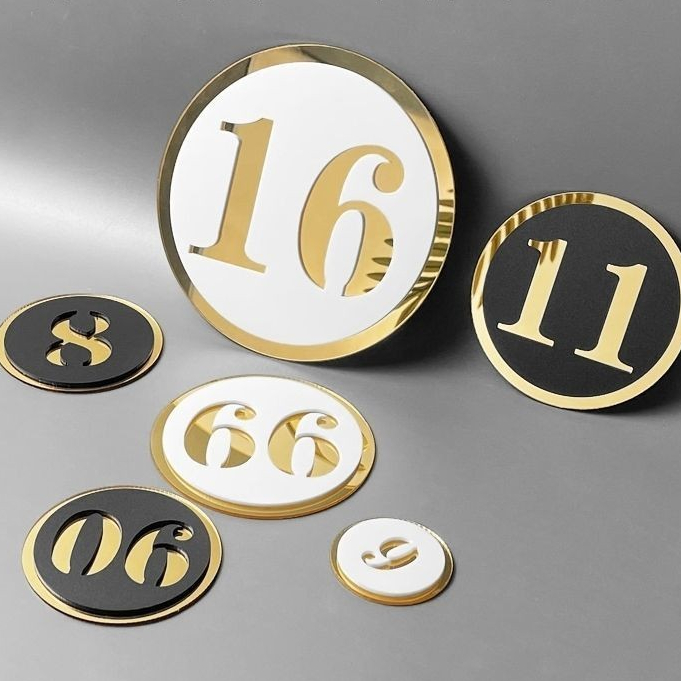 Number Plate Dining Table Number Plate Internet Cafe Number Plate ...