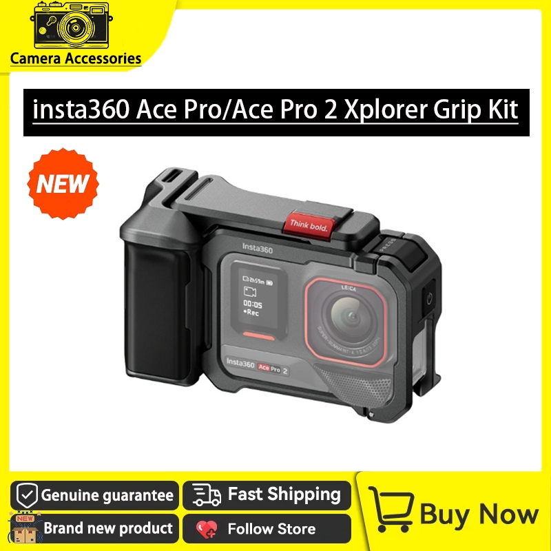 Original New insta360 Ace Pro/Ace Pro 2 Xplorer Grip Kit Aluminum Alloy ...