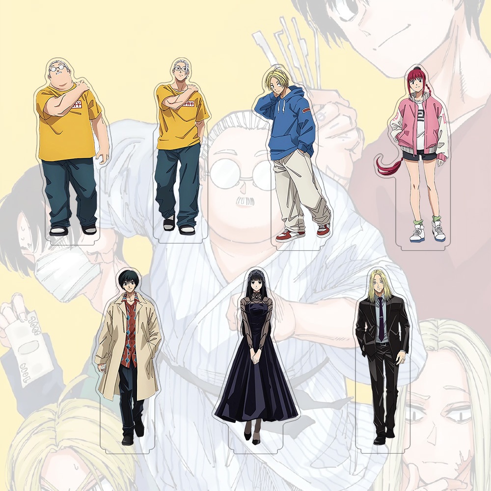 Acrylic Stand Plate Sakamoto Days Cartoon Anime Standing Brand Desktop ...