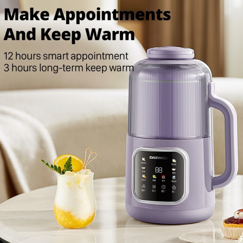 NEW DAEWOO Micro-pressure Soybean Machine (1000ml) Food Processor ...