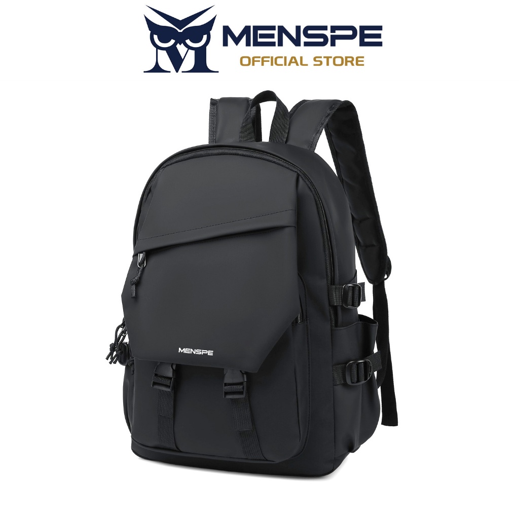 MENSPE Men Backpack Laptop Backpack Waterproof Film Travel Backpack ...