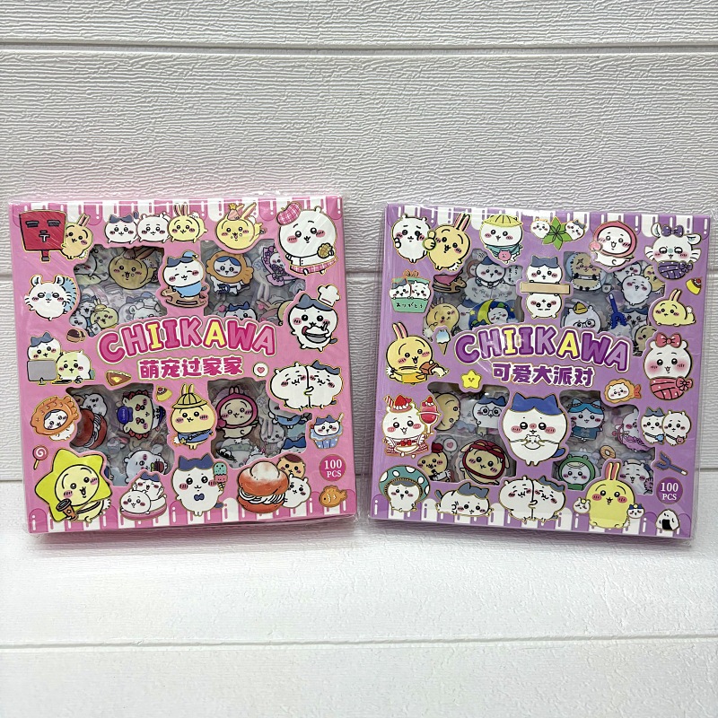 CHIIKAWA,100pcs sticker set,boxed stickers,100 sheets stickers,children ...