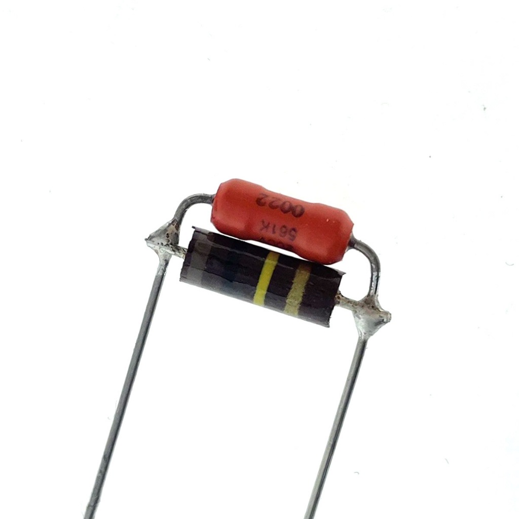 KAISH Pack of 2 Electric Guitar Treble Volume Bleed Circuit Kit SBE Cap ...