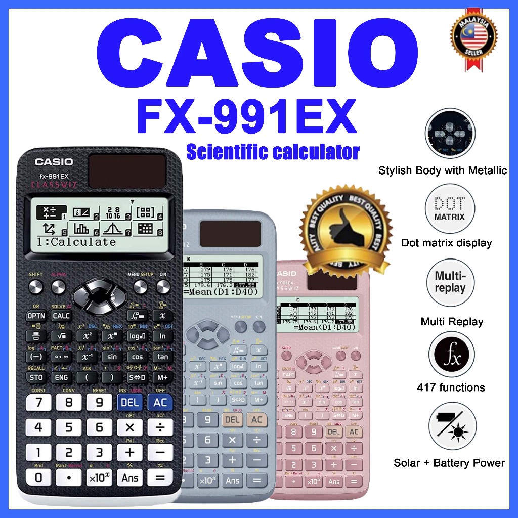 【COD】Scientific calculator FX-991EX/FX-570EX Multifunctional Calculator ...